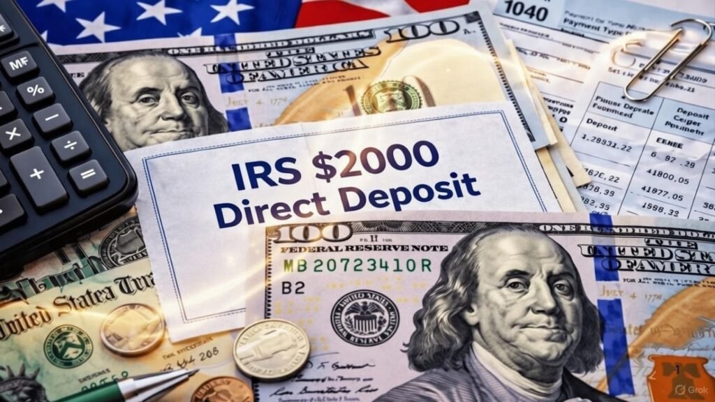 IRS Confirms $2,000 Direct Deposit for All — Payment will be started ...